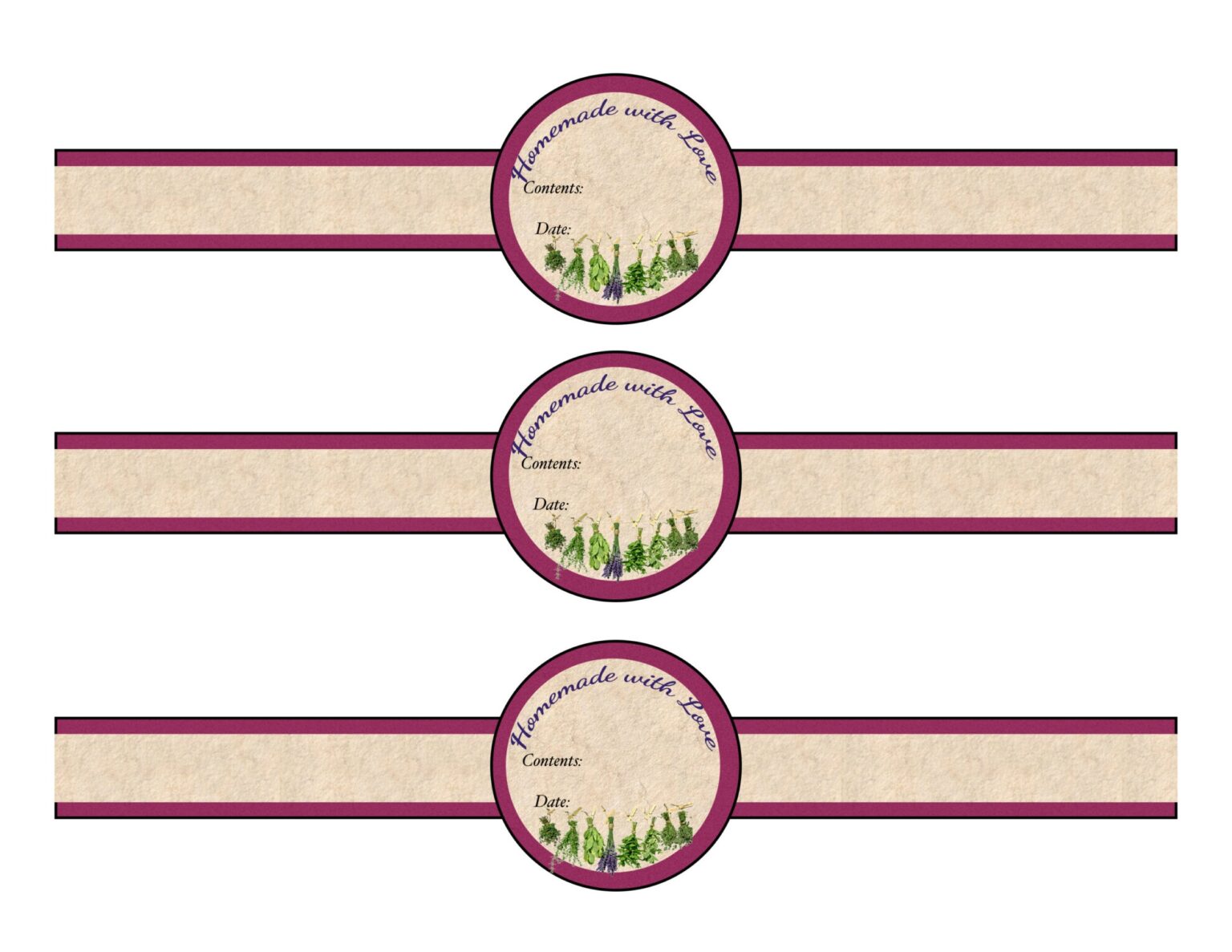 Jelly Jar Labels Printable Free - Printable Chart Template