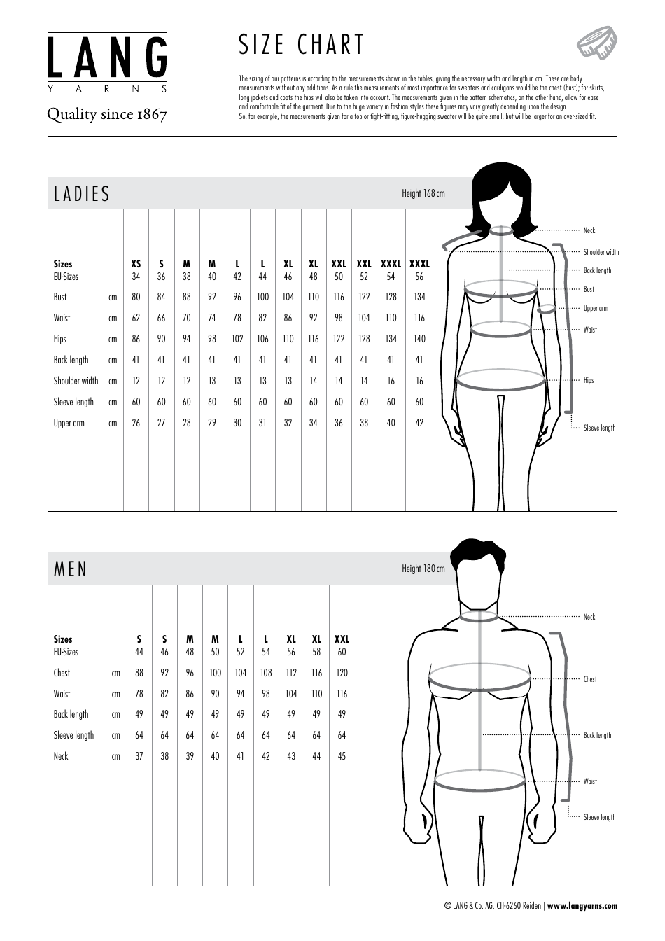 Printable Size Charts For Womens Clothing - Printable Chart Template
